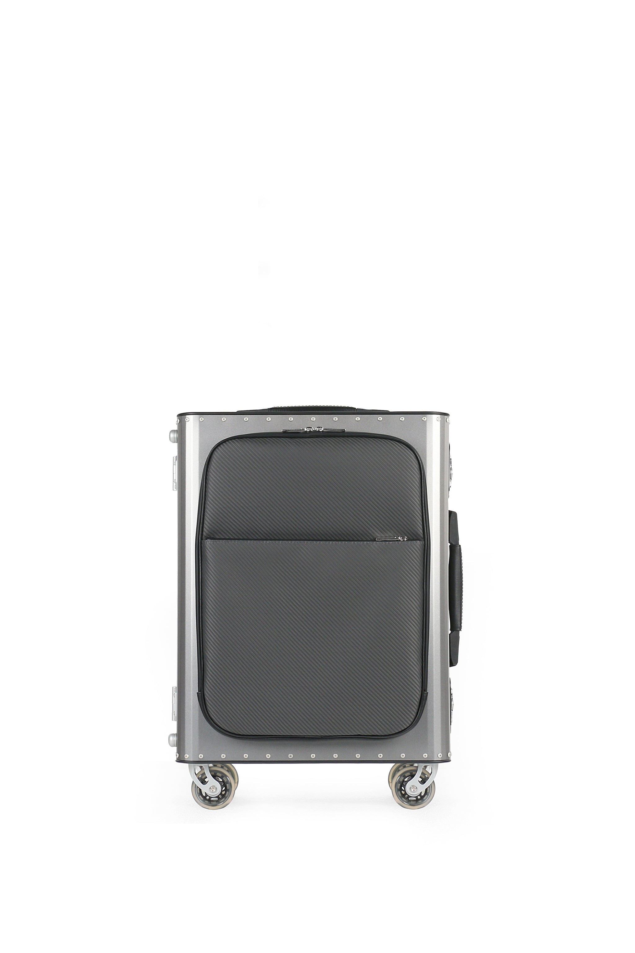 Kronos Pocket Titanium Cabin Trolley, Navy Blue