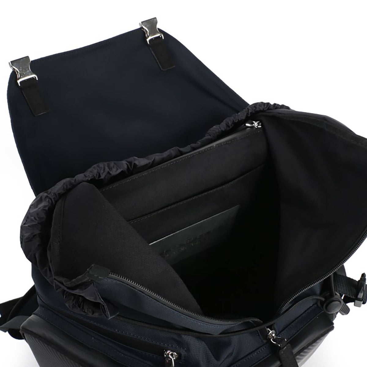 Drake Soft Carbon Fiber Backpack, Black