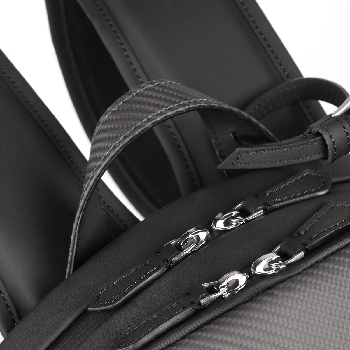 Drake Soft Carbon Fiber Backpack, Black